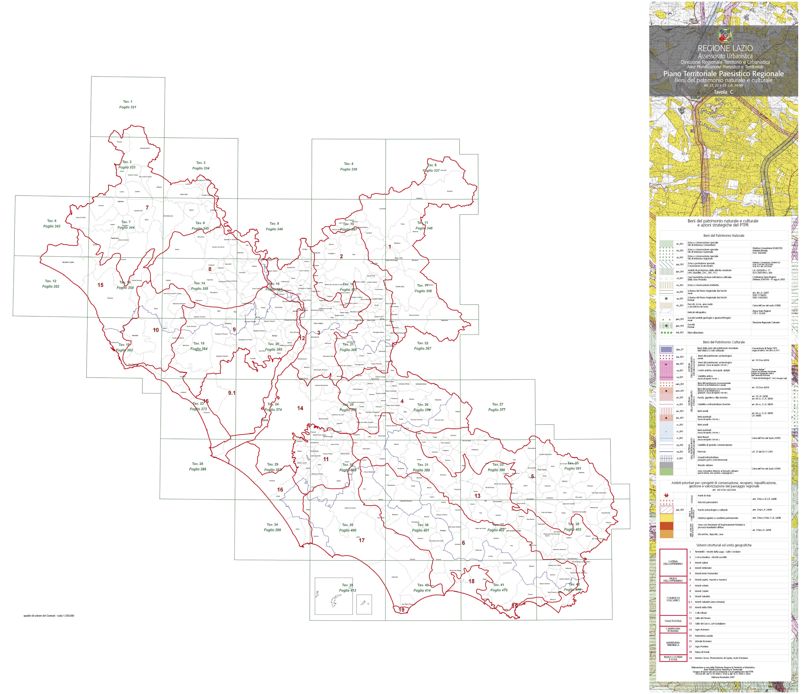 PTPR: le carte vanno attualizzate. Abbiamo dato importante contributo ...